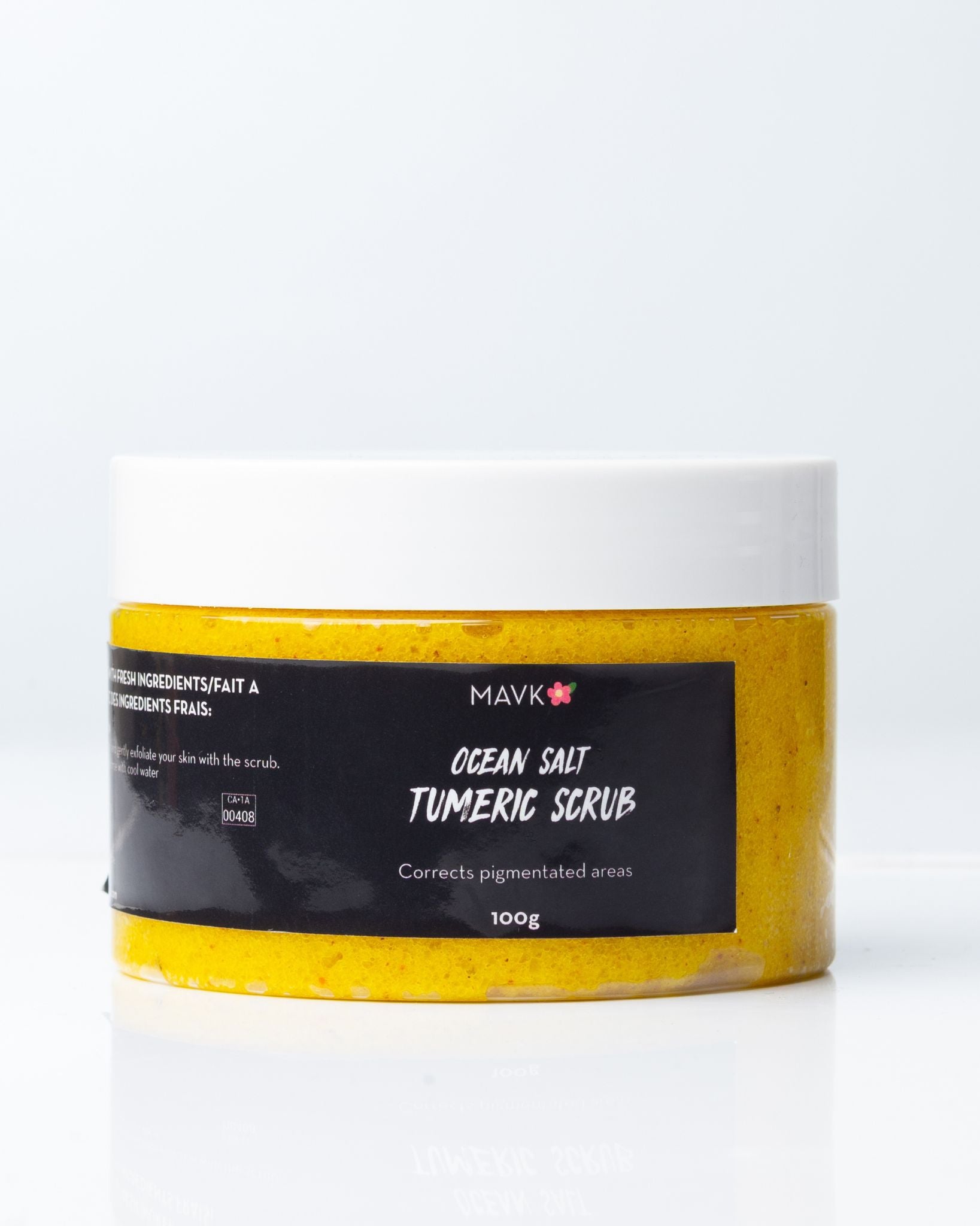 Turmeric Salt Scrub – Mavk Cosmetics